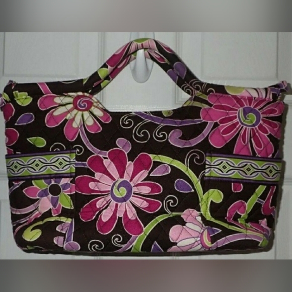 Vera Bradley | Bags | Vera Bradley Purple Punch Gabby Tote Bag | Poshmark